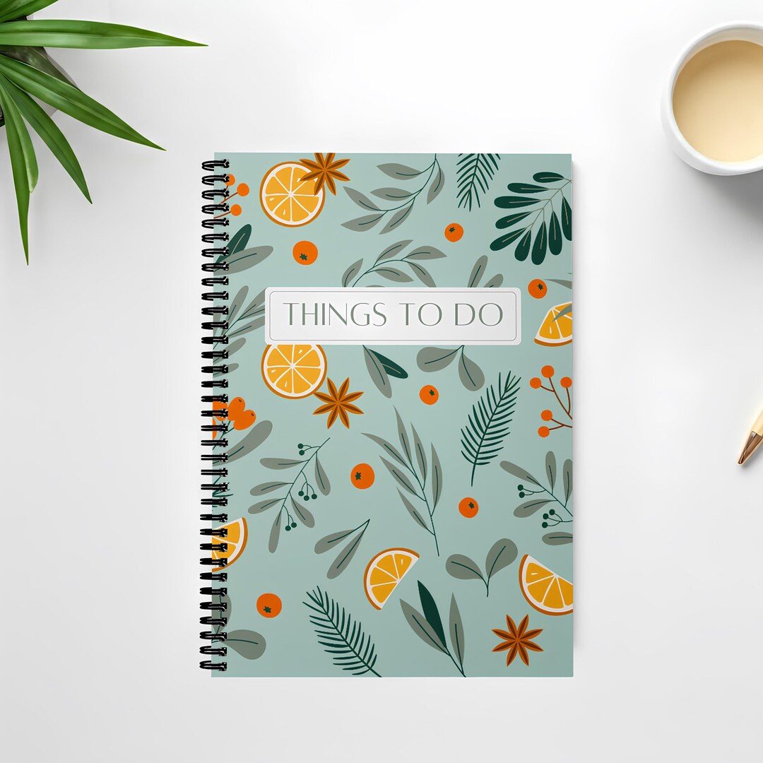 To Do List Notebook 2025 Things to Do Notebook Daily Tasks productivity ...