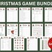 Christmas Game Bundle Printable Christmas Party Games Christmas Family ...