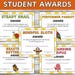 Animal Themed Student Award Certificates: 45 Printable Classroom Awards ...
