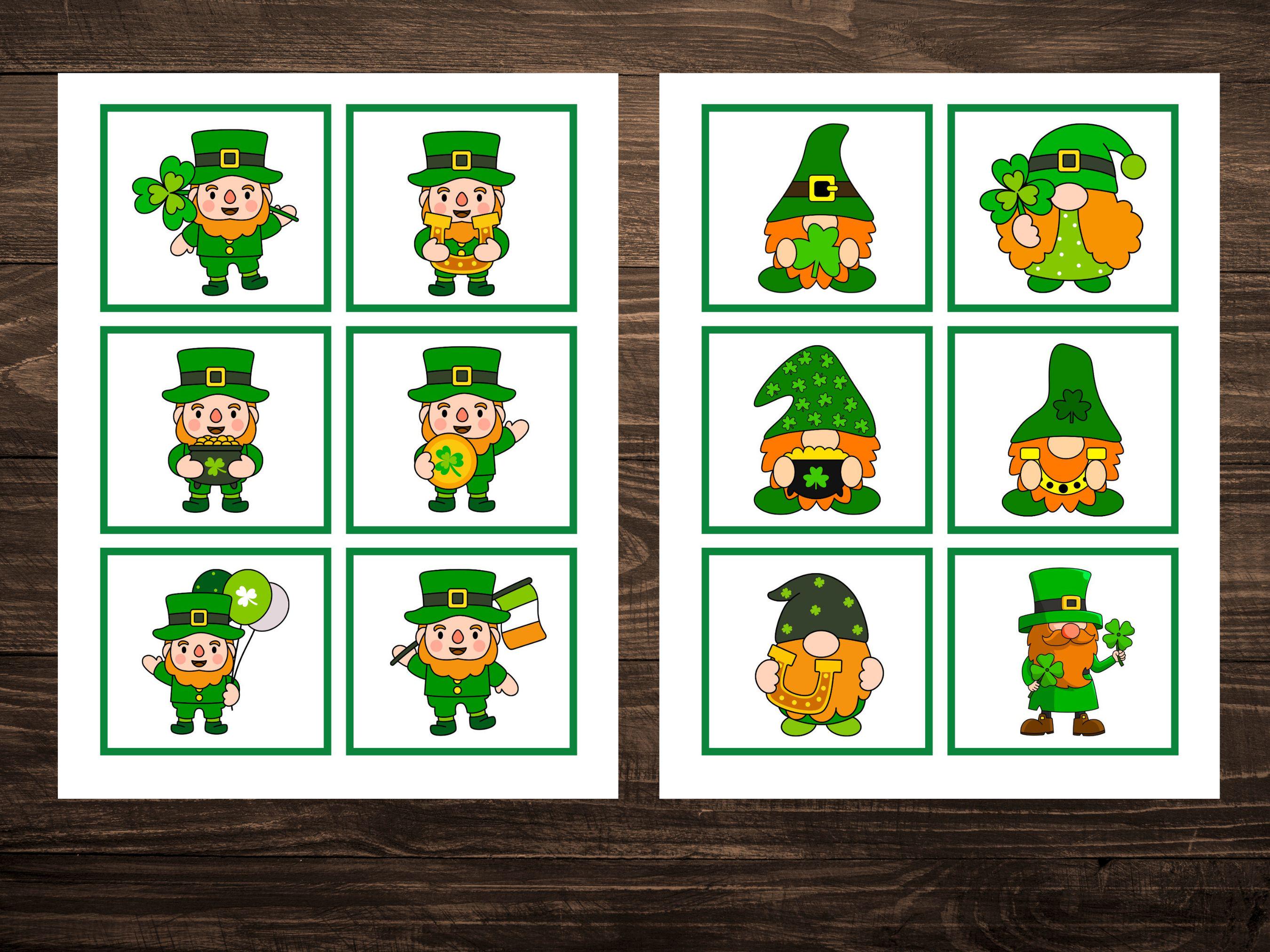 Leprechaun Scavenger Hunt Game: St. Patrick's Day Activity (PDF) - Etsy