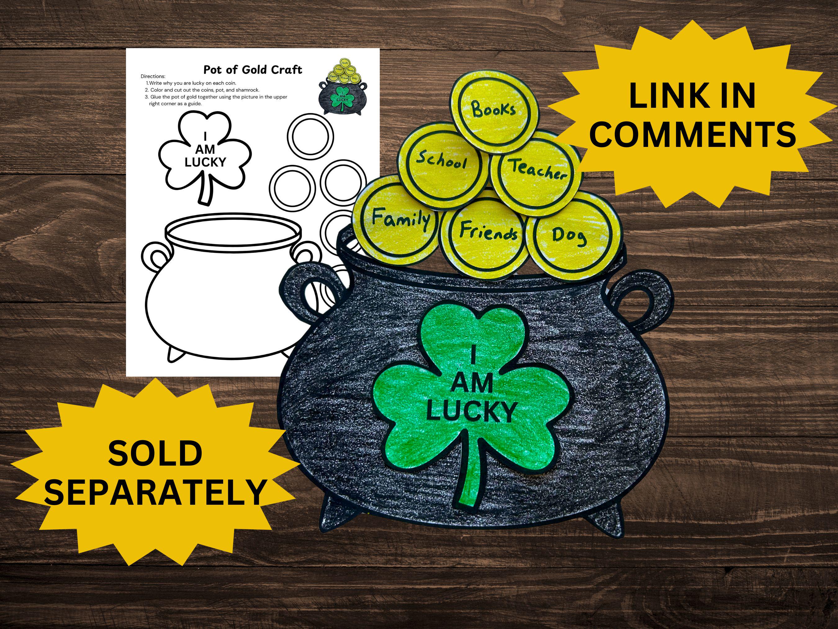 Leprechaun Scavenger Hunt Game: St. Patrick's Day Activity (PDF) - Etsy