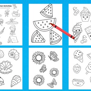 Summer Activities for Kids, Summer Kids Activities, Activity Book ...