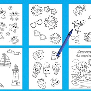 Summer Activities for Kids, Summer Kids Activities, Activity Book ...