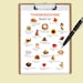 Thanksgiving Bucket List: Family Activity Printable (digital Download ...
