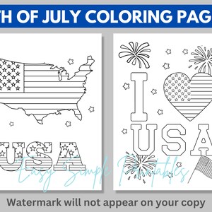 Fourth of July Coloring Pages 4th of July Coloring Sheets Patriotic ...