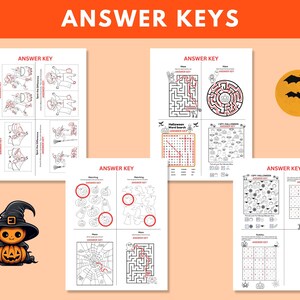 Halloween Activity Sheets Printable Halloween Games Halloween Coloring ...