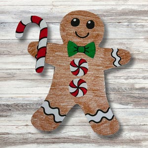 Printable Gingerbread Man Craft: Winter Coloring Activity (PDF) - Etsy