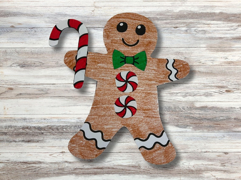 Gingerbread Man Craft for Kids, Printable Build a Gingerbread ...