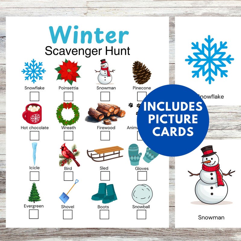 Nature Scavenger Hunt - Etsy