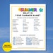 Summer Games, Printable Summer Game, Summer Activities, Summer Party ...