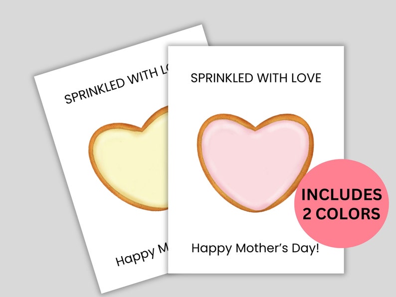 Mother's Day Fingerprint Craft Printable, Mother's Day Gift, Mother's ...