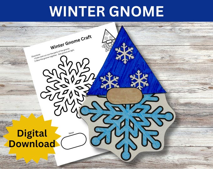 4 Paper Cone Animals Craft Printable Kids, Winter Activity Cut and Glue ...