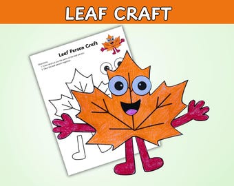 The Leaf Thief - Fall Craft Template, Kids Autumn Crafts, Read Aloud ...