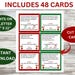 Christmas Carol Lyric Game: Printable Holiday Party Activity (PDF) - Etsy