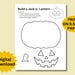 Build a Jack O' Lantern Pumpkin Craft, Pumpkin Craft for Kids ...