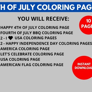 Fourth of July Coloring Pages 4th of July Coloring Sheets Patriotic ...