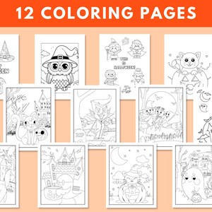 Halloween Activity Sheets Printable Halloween Games Halloween Coloring ...