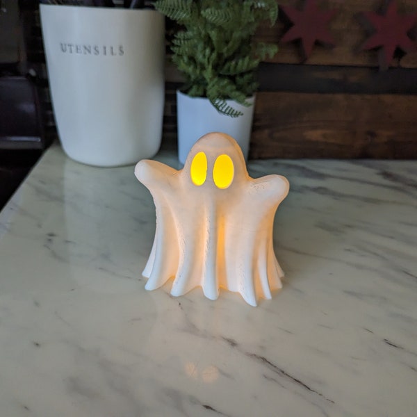 3d Printed Ghost Light - Etsy