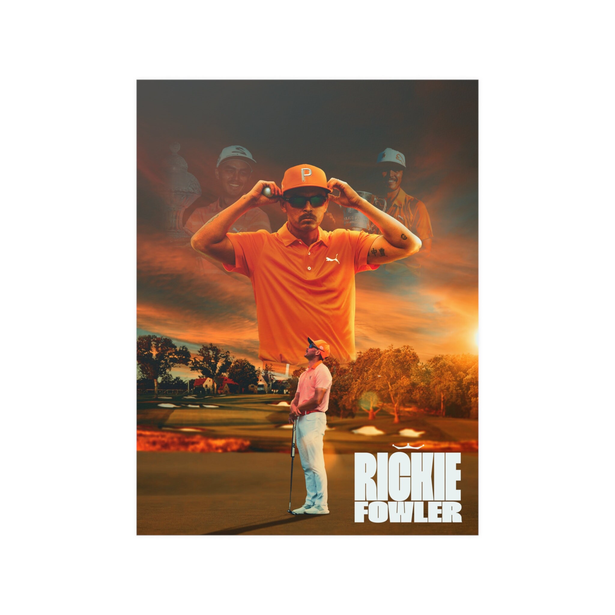 Rickie Fowler Poster - Etsy