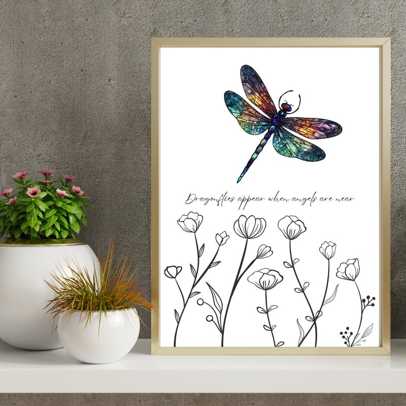 Dragonfly Angel - Etsy