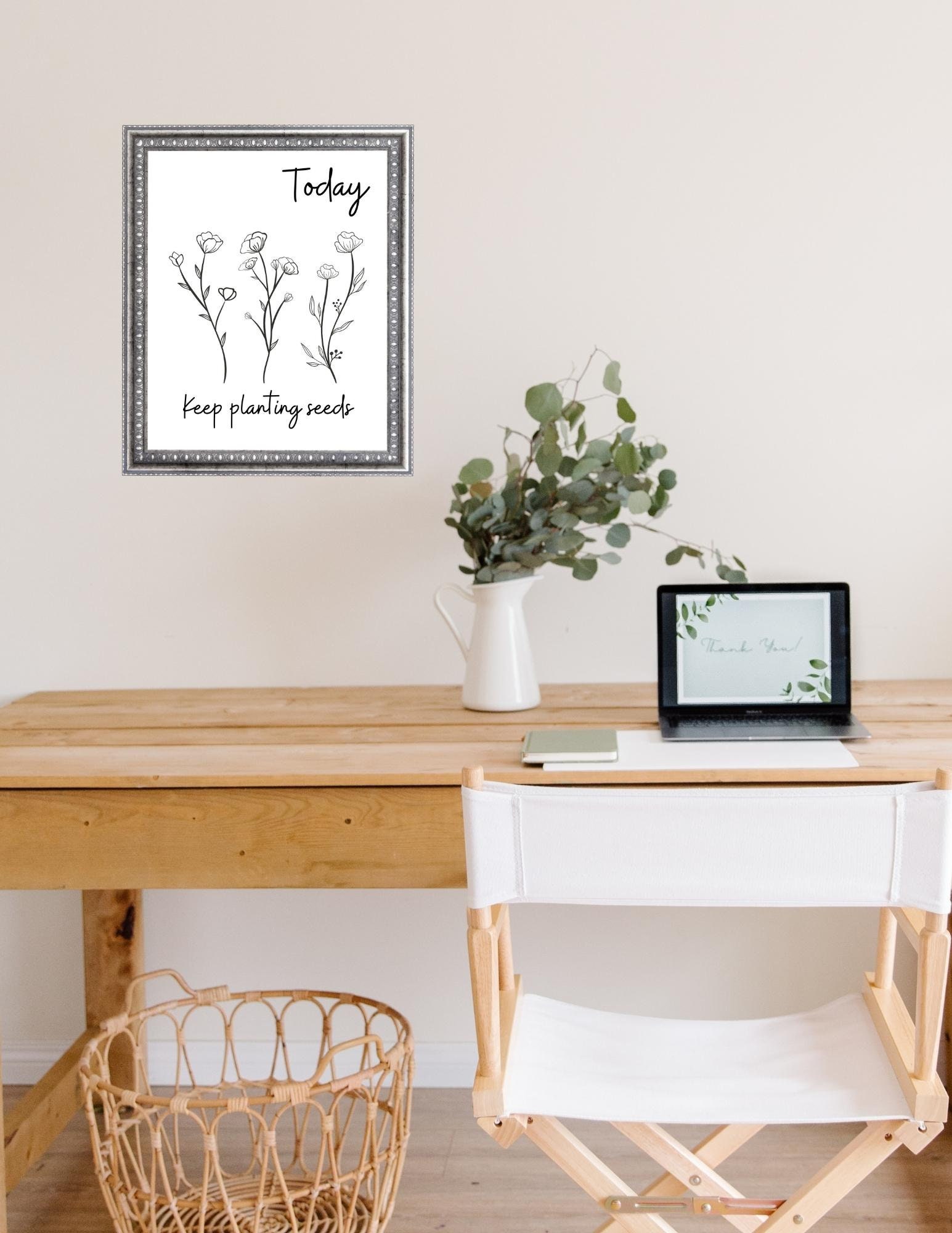 Keep Planting Seeds Wall Art Printable Inspirational Quote - Etsy