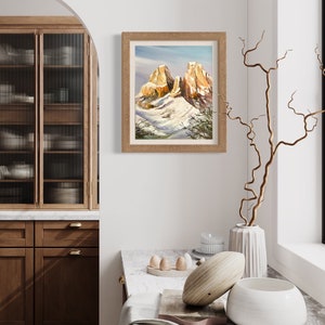 Golden Dolomites - Etsy