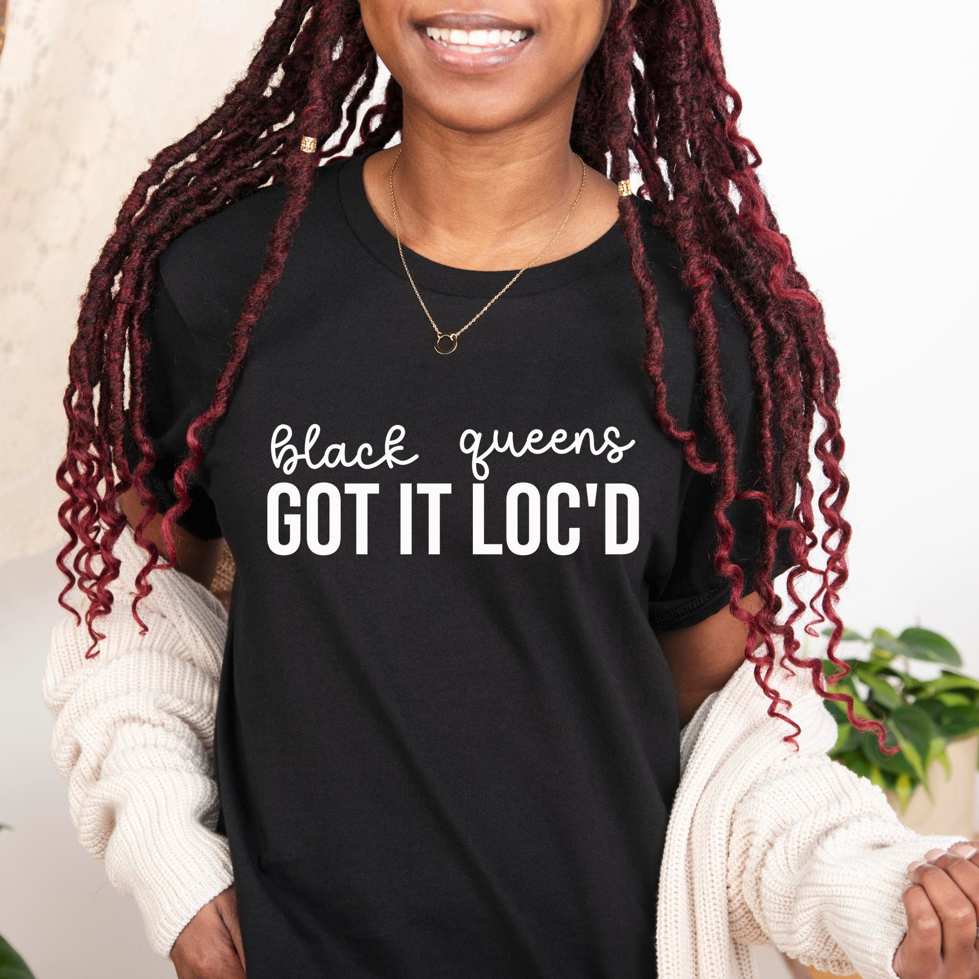 Black Queens Got It Loc'd Women With Natural Hair, Sister Locs, Micro ...