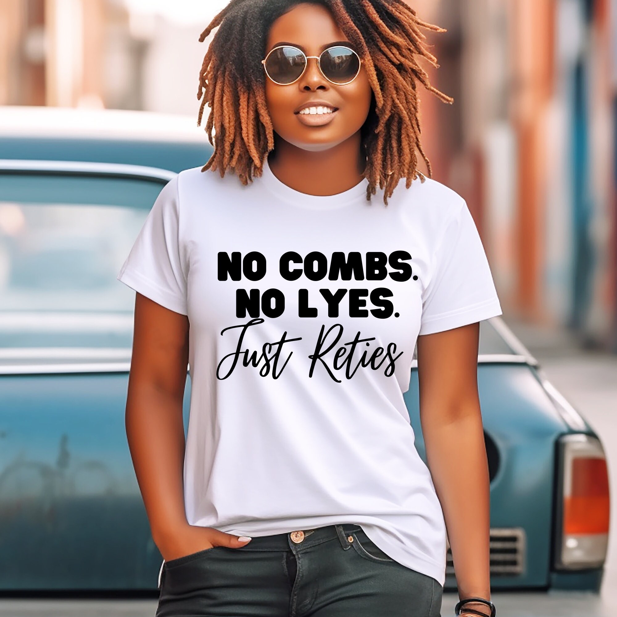 Micro Loc Shirt for Women With Sisterlocs, Dreads, Loc'd Hair - Etsy