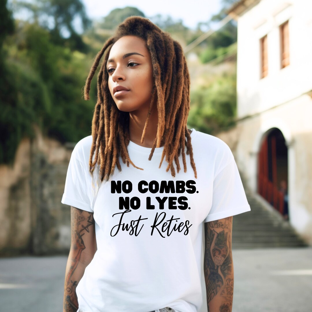 Micro Loc Shirt for Women With Sisterlocs, Dreads, Loc'd Hair - Etsy