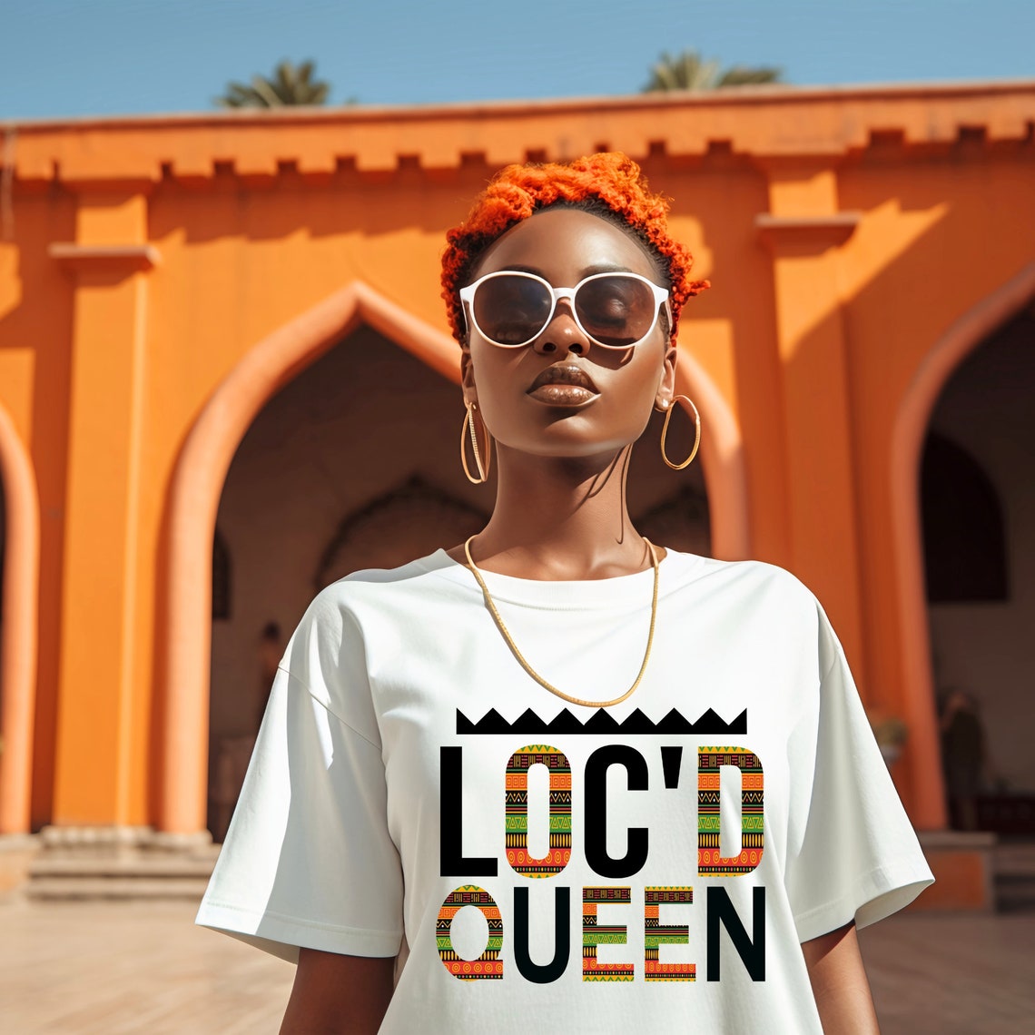 Loc Queen Shirt for Women With Loc'd Natural Hair, Locticians, Hair ...
