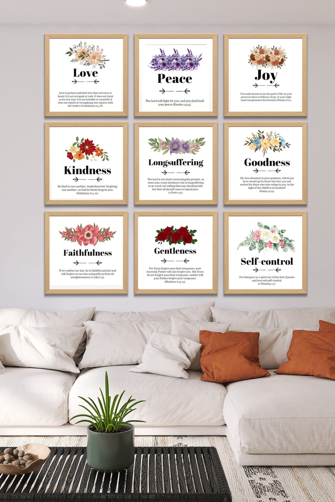 Fruit of the Spirit, Love - Joy - Peace - Kindness - Longsuffering ...