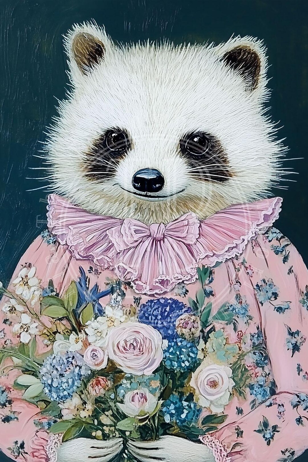 The Frosted Mask Decor Eclectic Gallery Monochrome Digital Art Prints ...