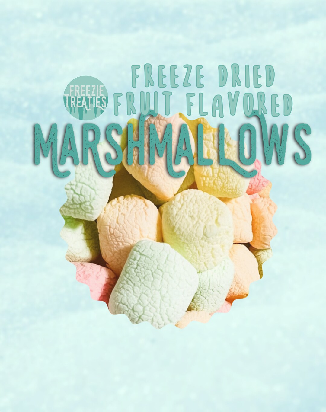 Fruity Frostmallows - Freeze Dried Fruit Flavored Marshmallows - Etsy