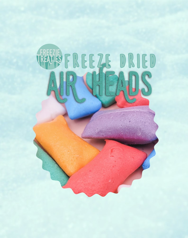 Frostyheads - Freeze Dried Air Heads - Etsy