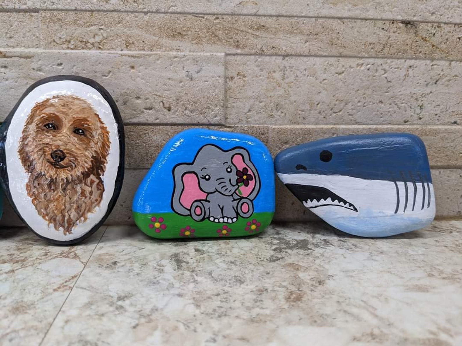 Small Painted River Rocks-custom Made to Order - Etsy