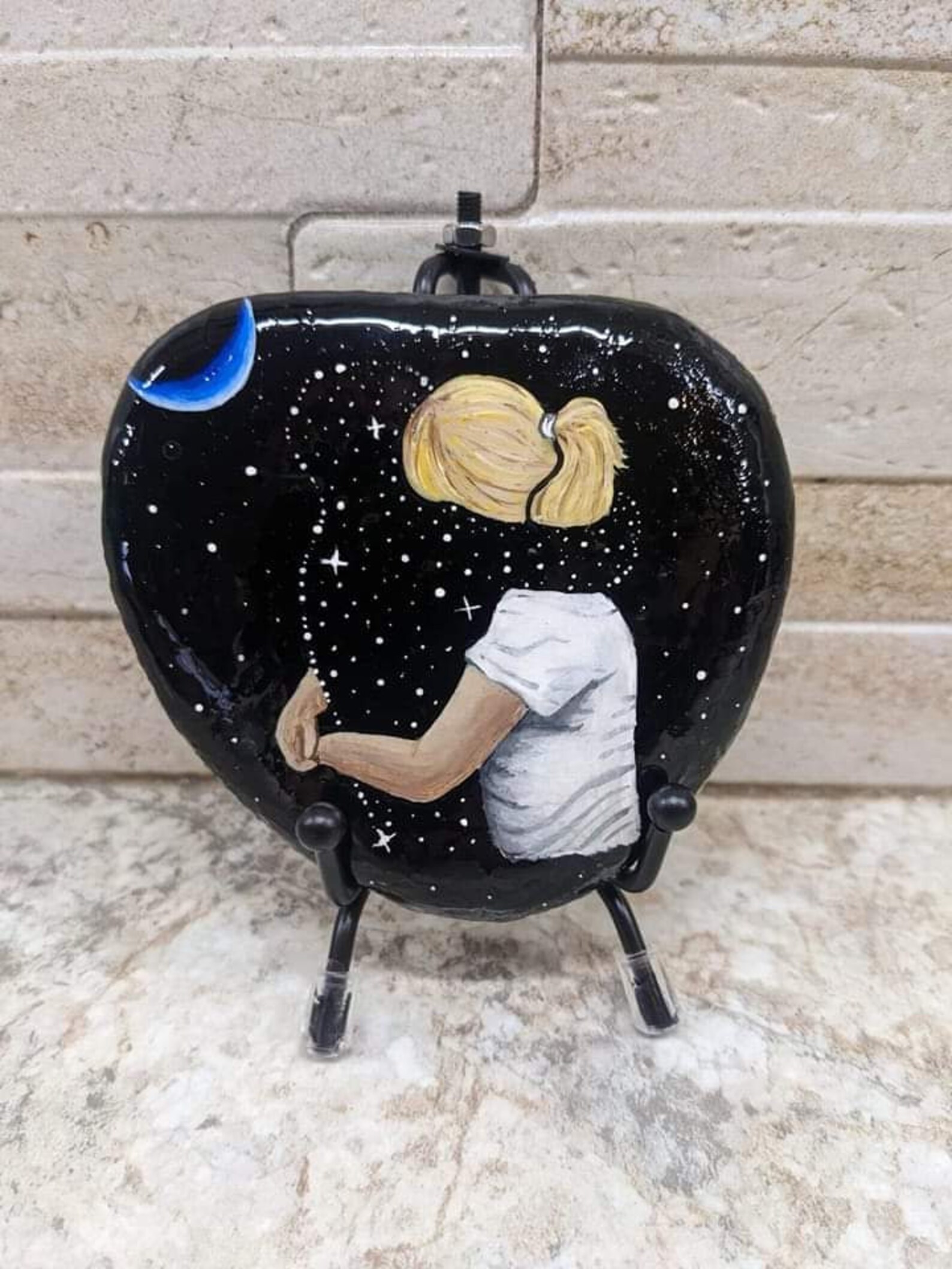 Personalized Star Memorial Custom Painted Rock - Etsy