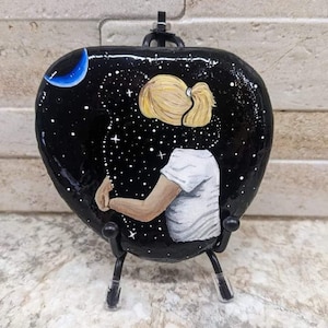 Personalized Star Memorial Custom Painted Rock - Etsy