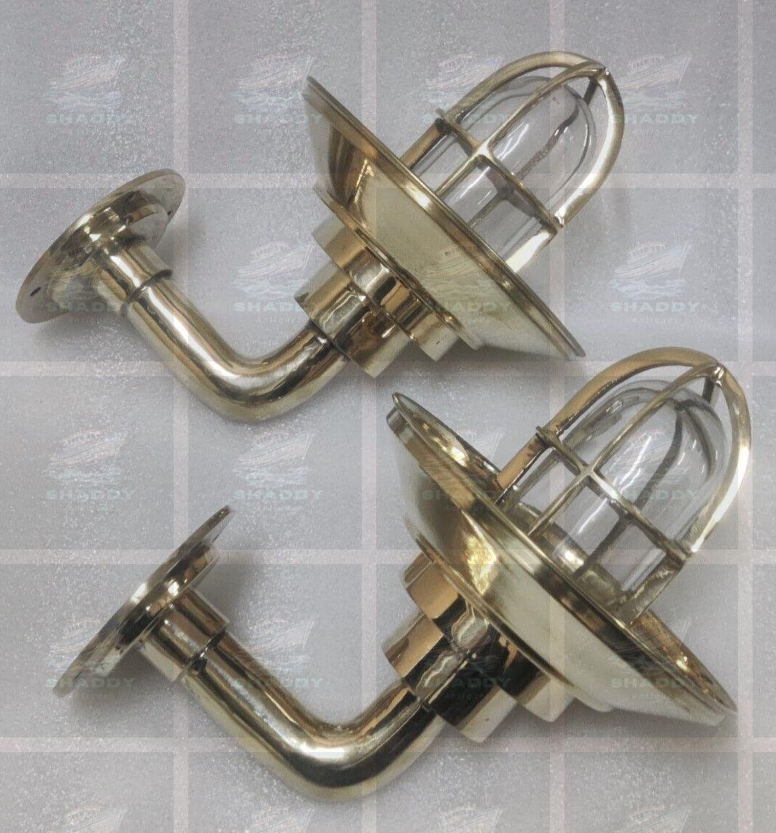 Nautical Marine New Solid Brass Wall Swan Wall Passageway Bulkhead ...