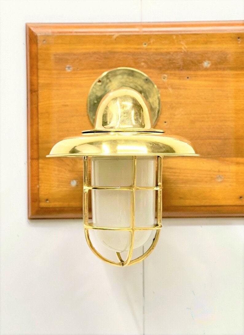 Outdoor Nautical Style Bulkhead Wall Sconce Light Made of - Etsy