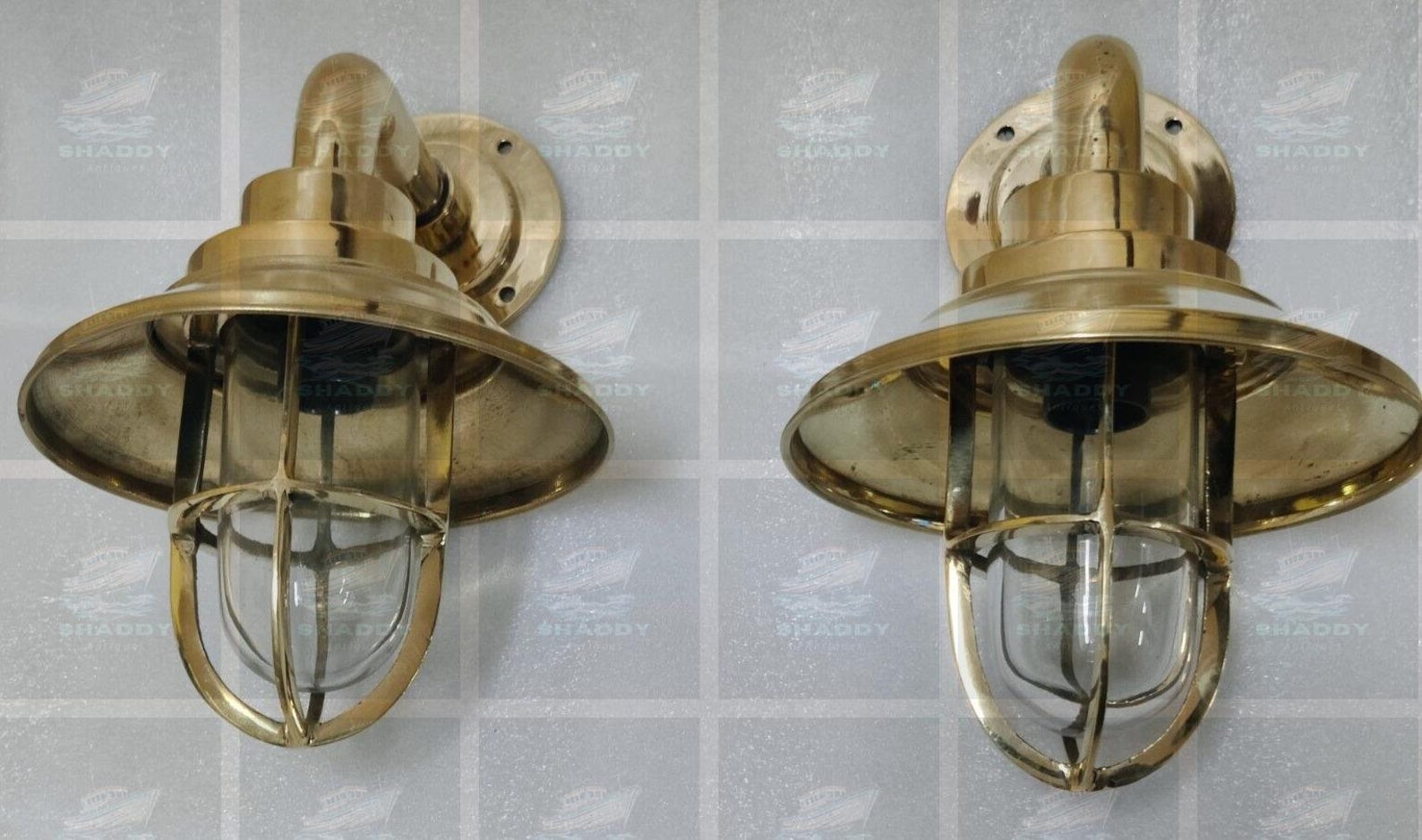 Nautical Marine New Solid Brass Wall Swan Wall Passageway Bulkhead ...