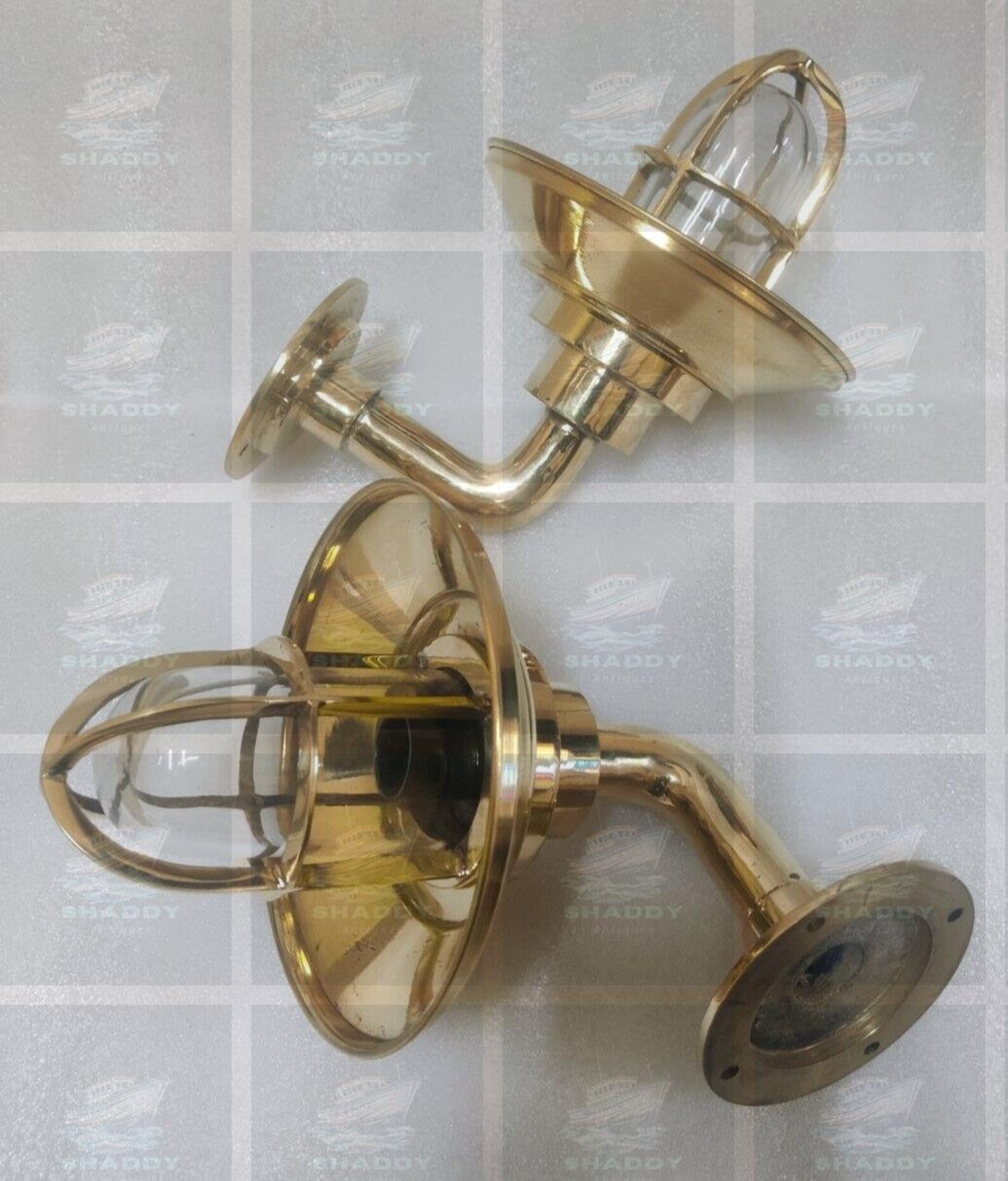 Nautical Marine New Solid Brass Wall Swan Wall Passageway Bulkhead ...