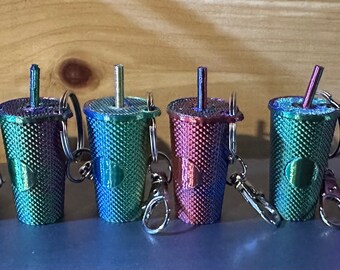 Studded Tumbler Keychain STL File for 3D Printing Digital Download - Etsy