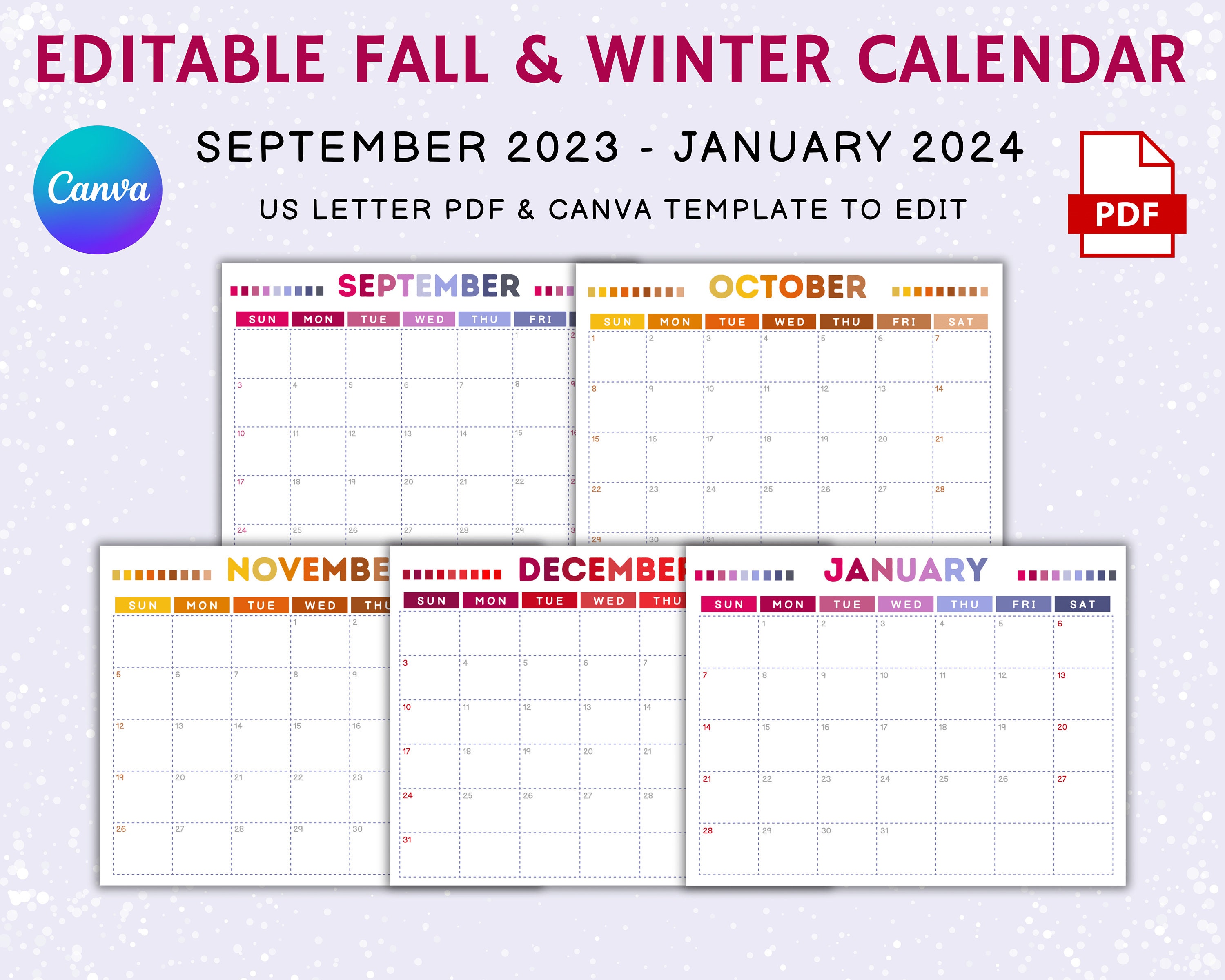 Christmas Planner Template Printable, Christmas Planner Printable ...