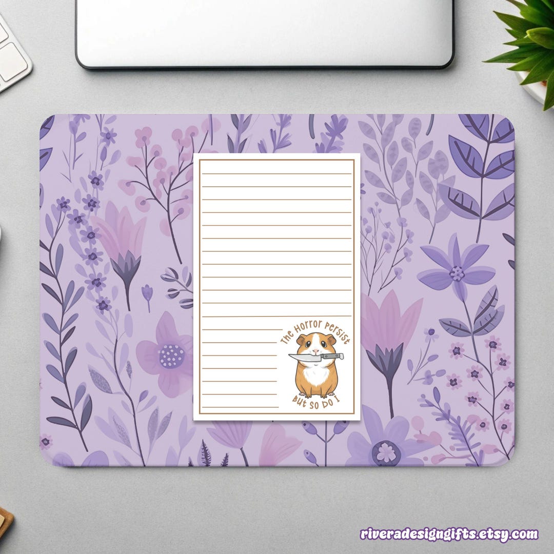Guinea Pig Notepad, 5" X 8" Notepad, Funny Guinea Pig Stationery Gifts ...
