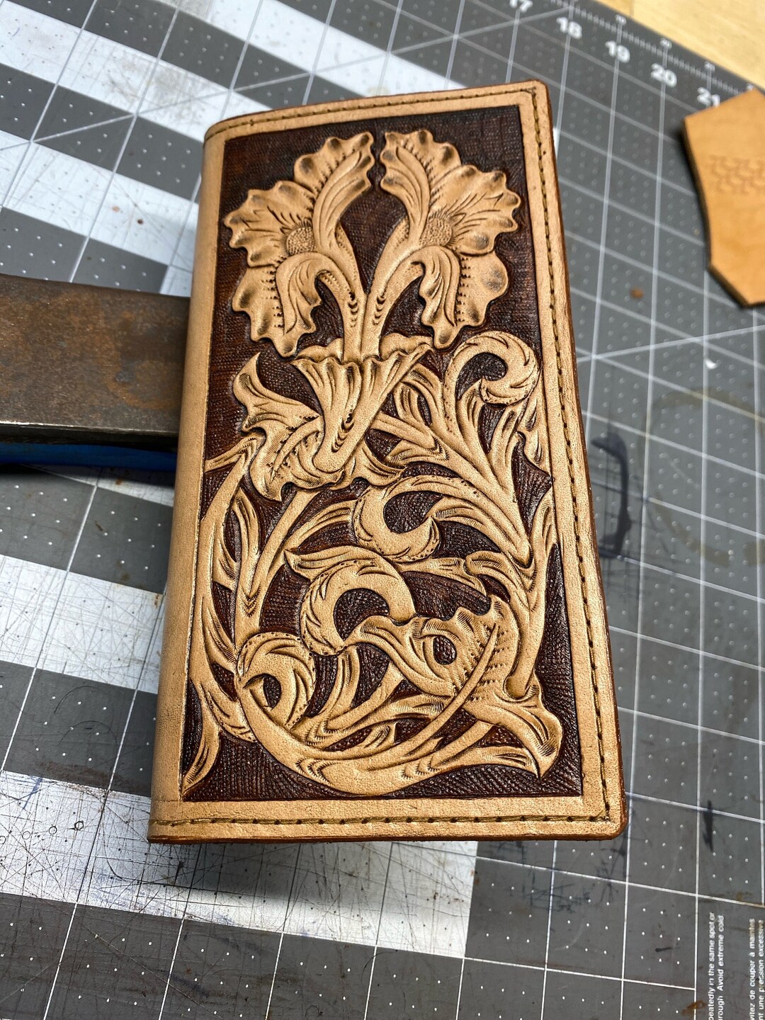 Western Floral Wallet - Etsy