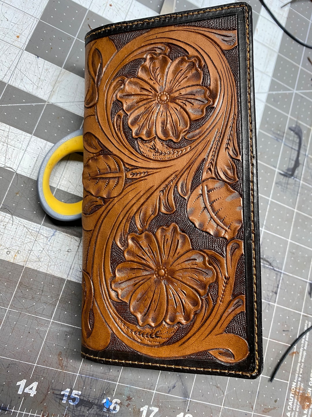 Western Floral Wallet - Etsy