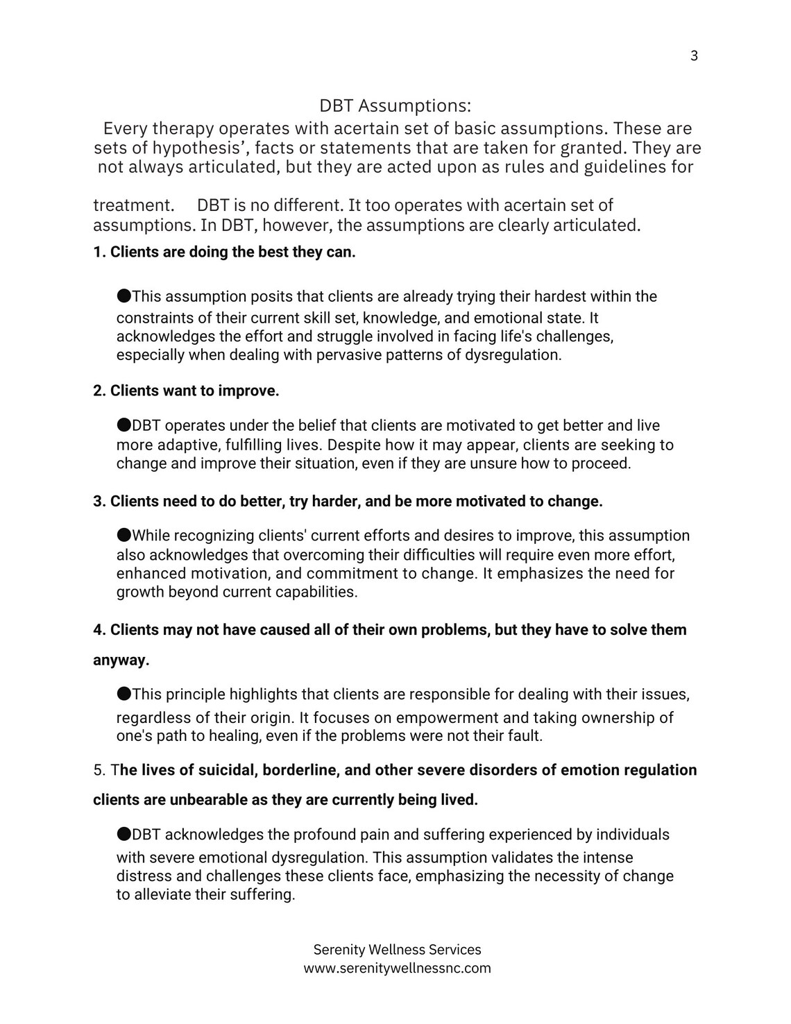 Simplified DBT Skills Guide. Perfect for Therapist Use in Session or ...