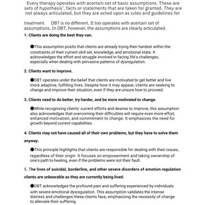 Simplified DBT Skills Guide. Perfect for Therapist Use in Session or ...