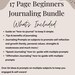 Ultimate Journaling Bundle- Keeping It Simple to Promote Self-awareness ...