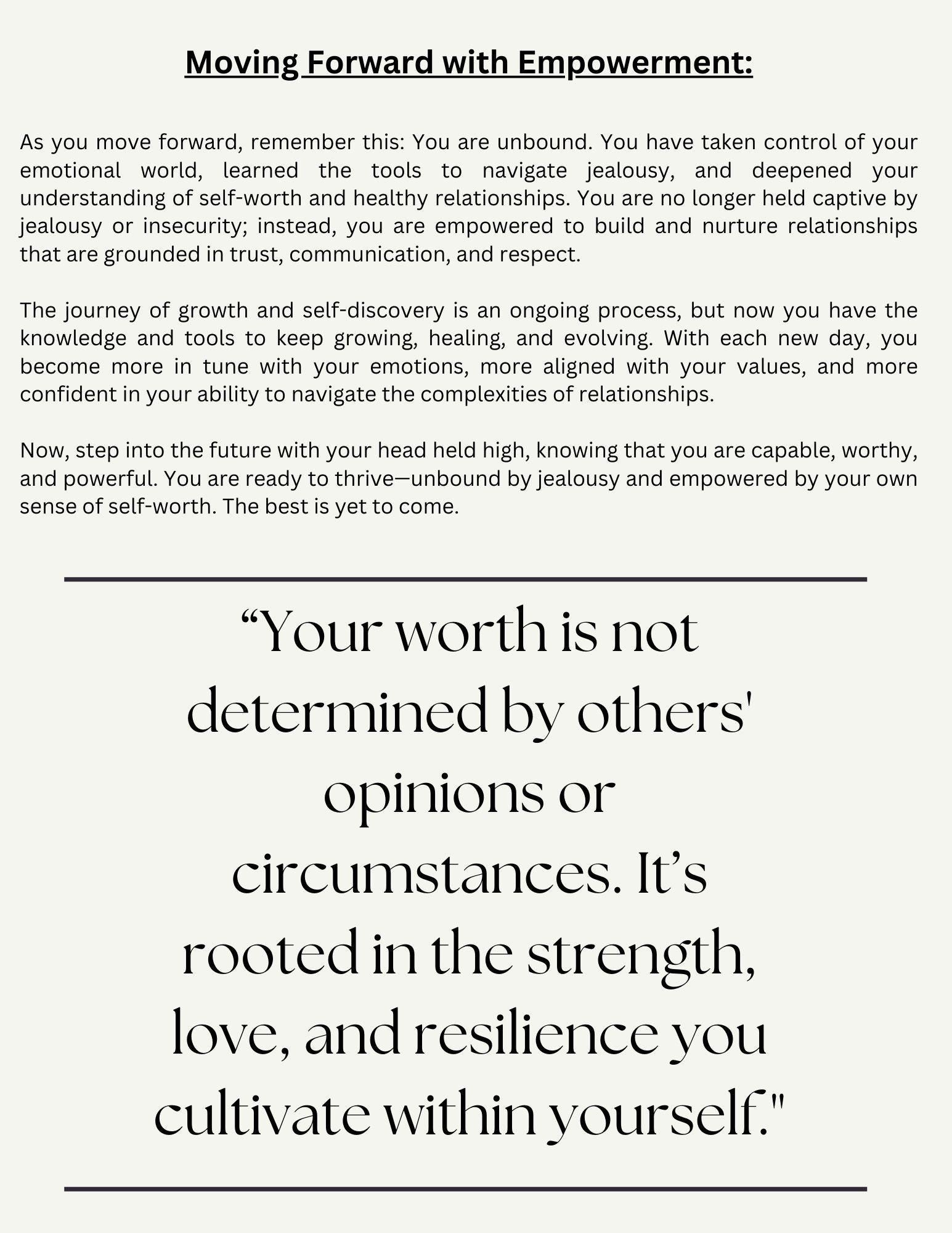 Unbound: Overcome Jealousy, Build Trust & Strengthen Relationships ...